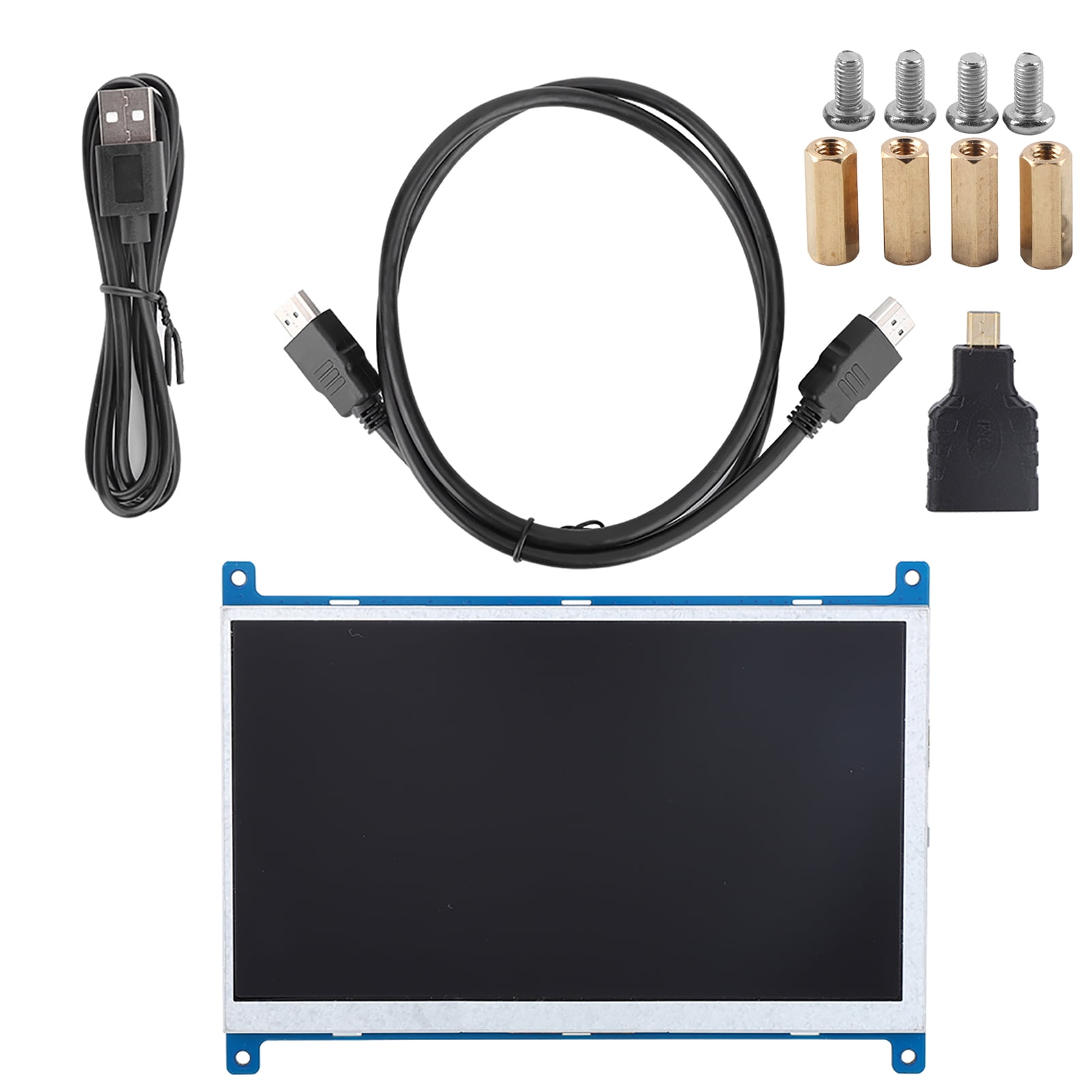 7 Inch Display 1024 X 600 Hd Tft Screen For Hdmi Input Monitor For