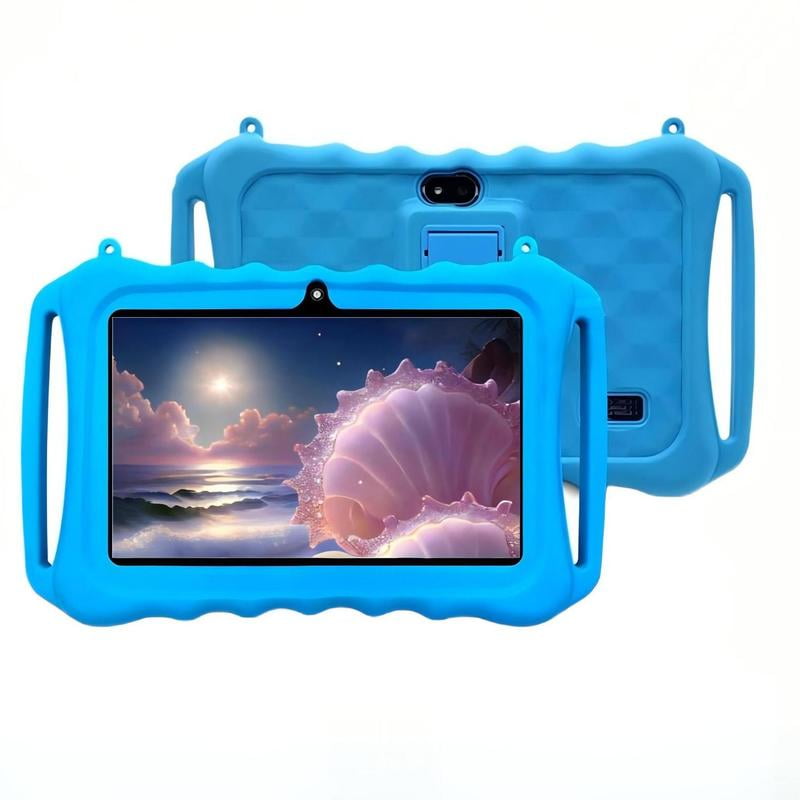 7-Inch Dual Camera Tablet, Android 12 Tablet with Shockproof Case ...