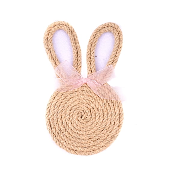 7 Inch Easter Bunny Rope Craft Holiday Party Table Decoration Heat ...
