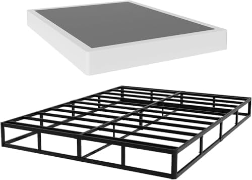 7 Inch Full Box Springs, Low Profile Box Spring Only for Full Bed ...