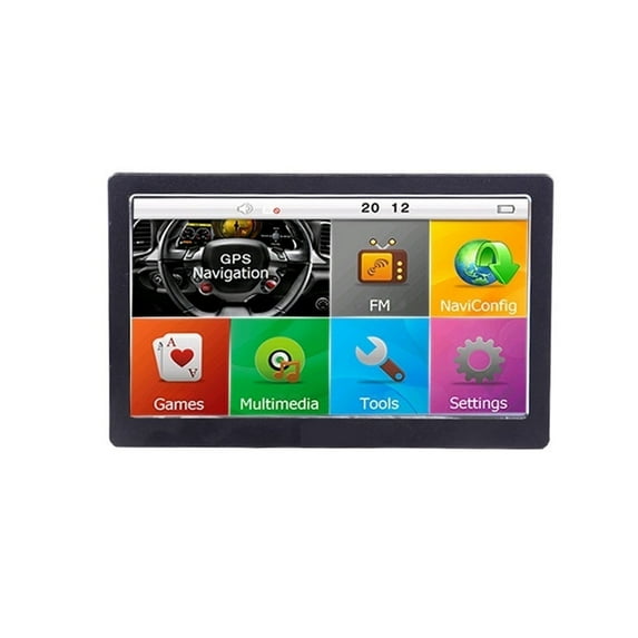 7 Inch HD Camping Car/Truck/vehicle GPS Navigation Built In 8GB+256M ...