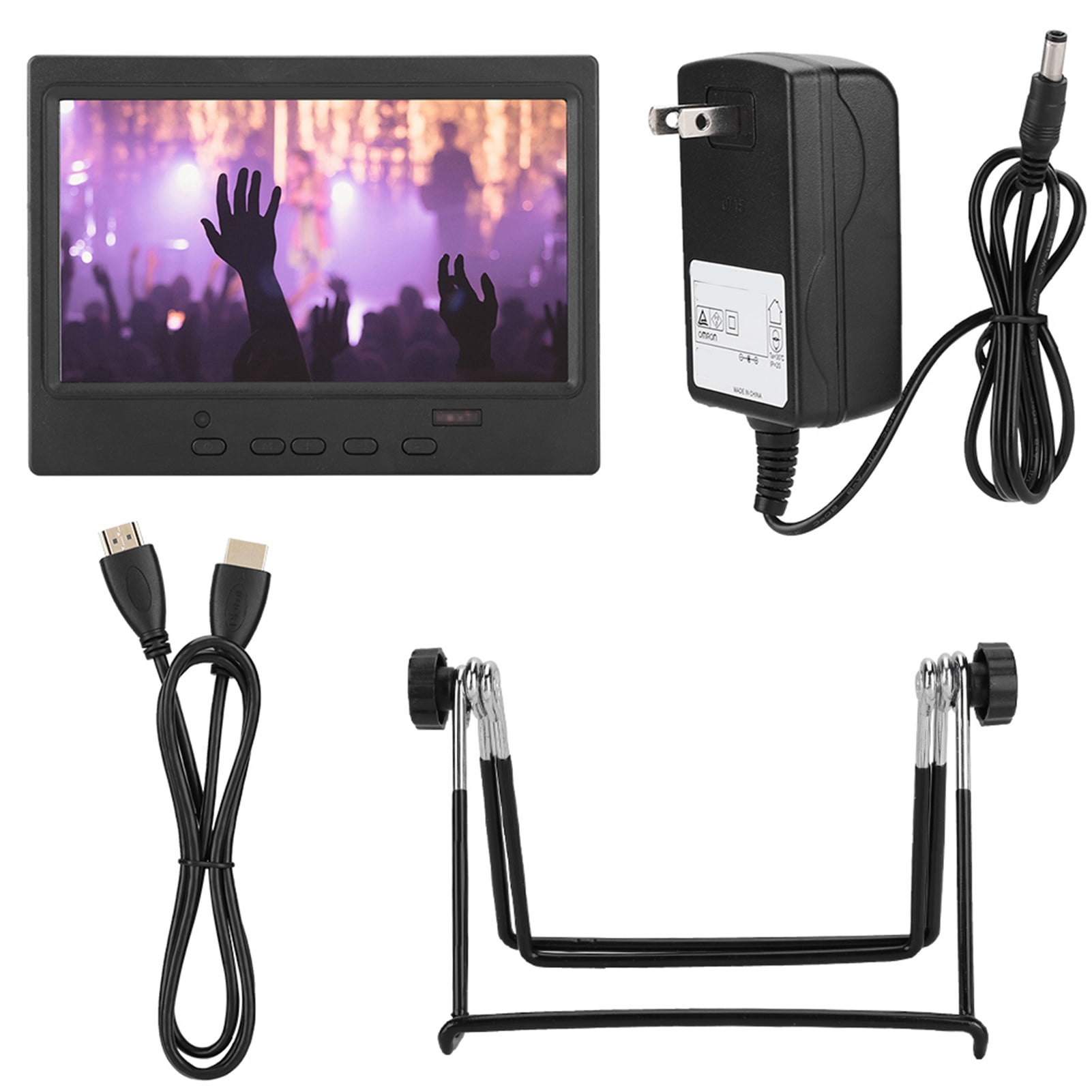 7 Inch Hd Display Input, Portable 1024X600 Multifunction Display ...