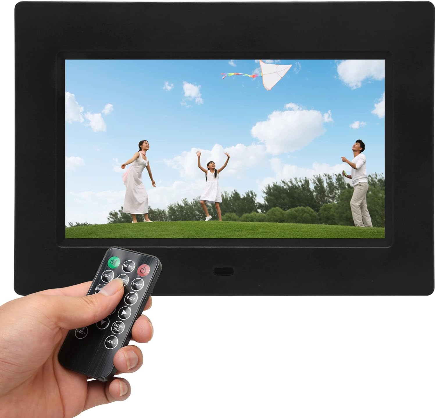 7 Inch Hd Ips Digital Photo Frame With Versatile Display, Background ...