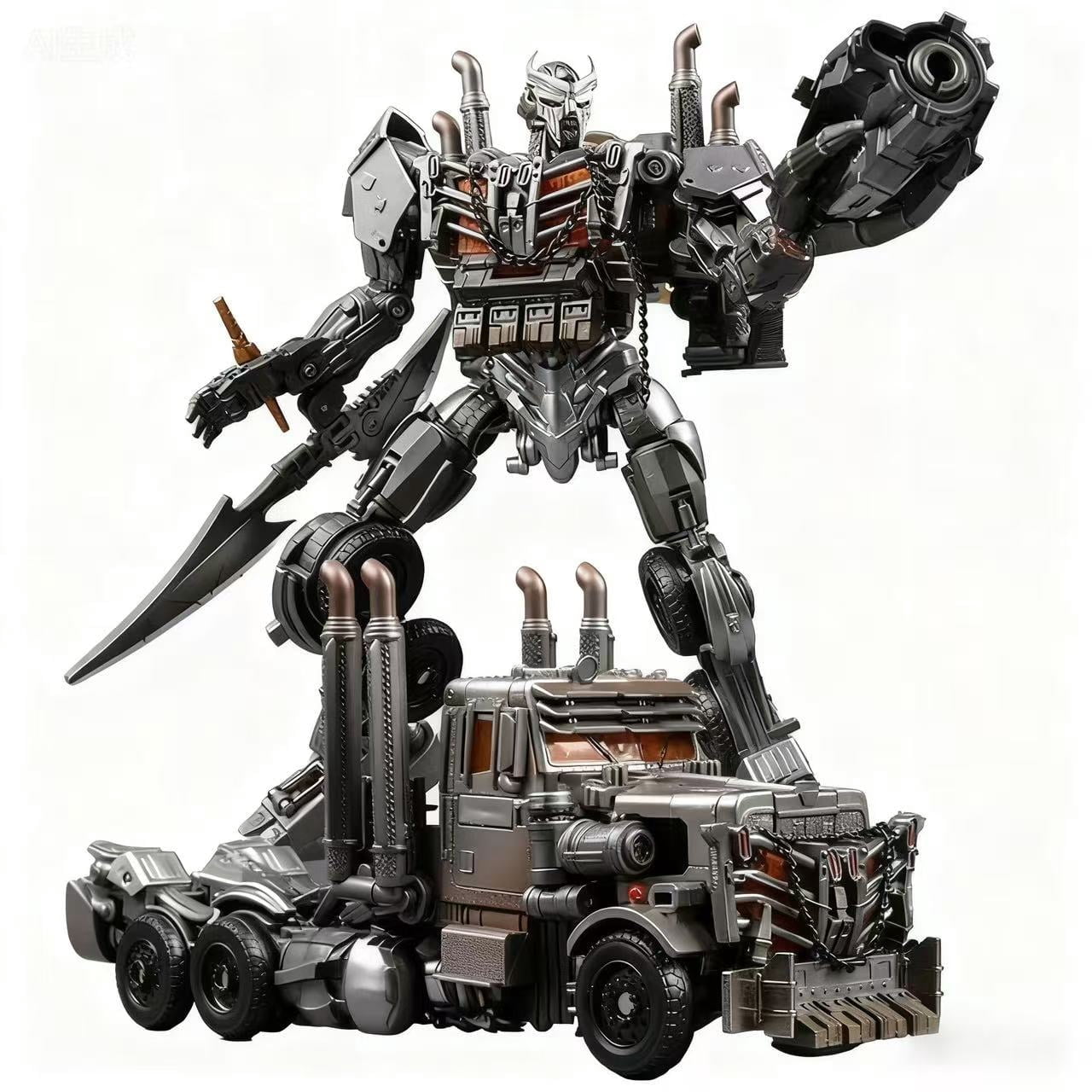 7-Inch Heroic Transformable Robot Action Figure | Premium Collectible ...