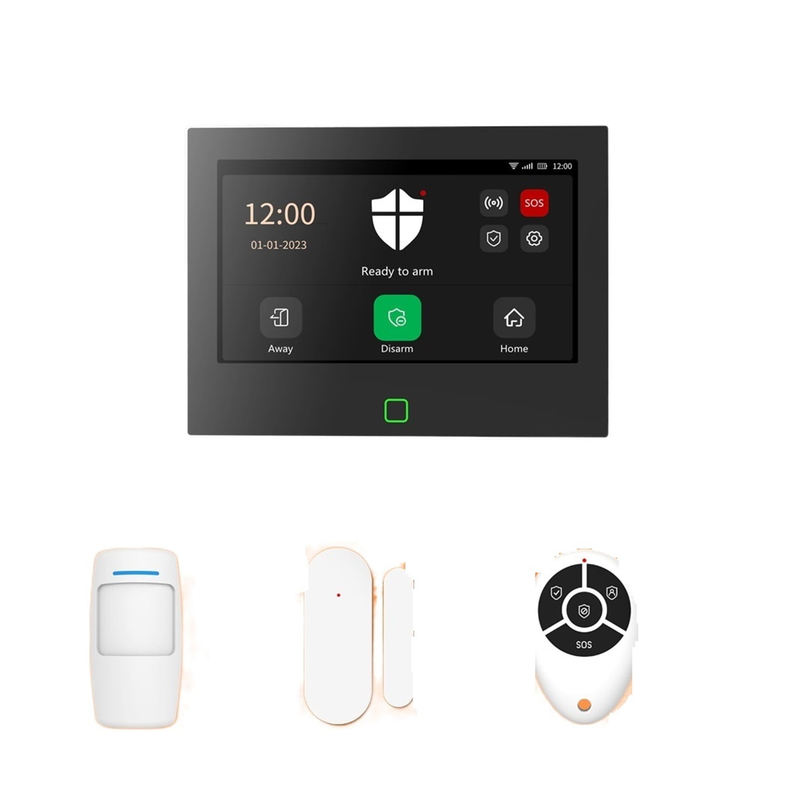 7 Inch Home Alarm System Wireless 4G Tuya Smart Security Protection Kit ...