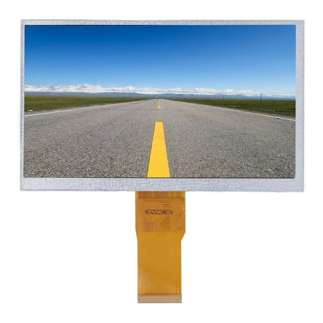 7 Inch IPS LCD Screen, Full View Angle, 1024x600 Resolution, TFT High ...