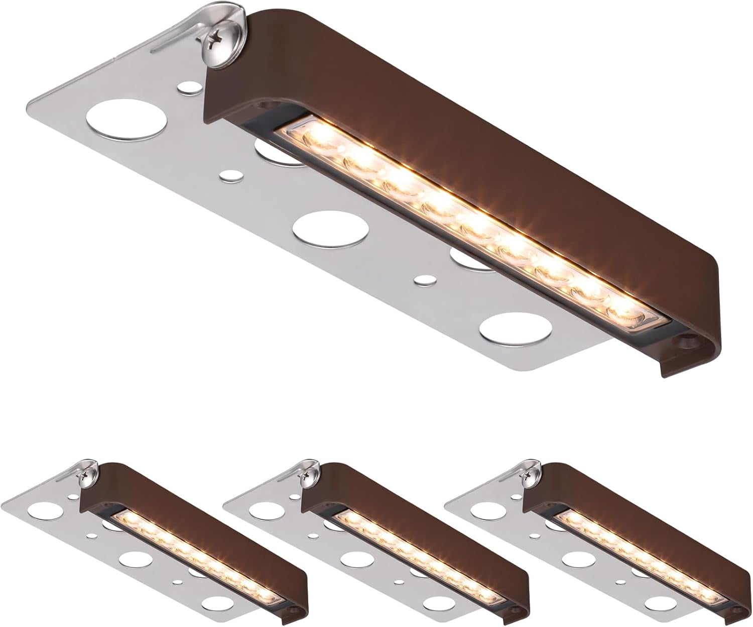 7 Inch LED Hardscape Lighting, Retaining Wall Lights, LED Landscape ...