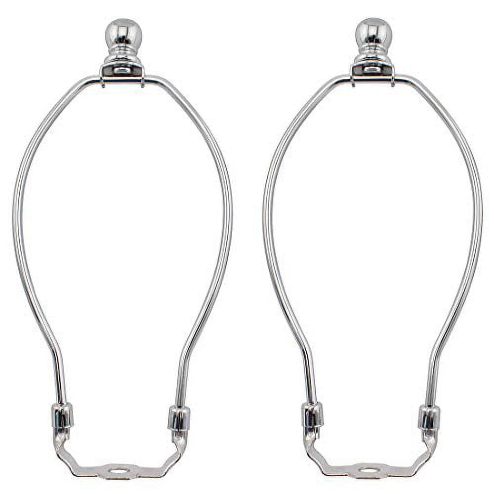 7 Inch Lamp Shade Harp Holder, OZXNO 2-Pack Horn Frame Lamp Shade ...