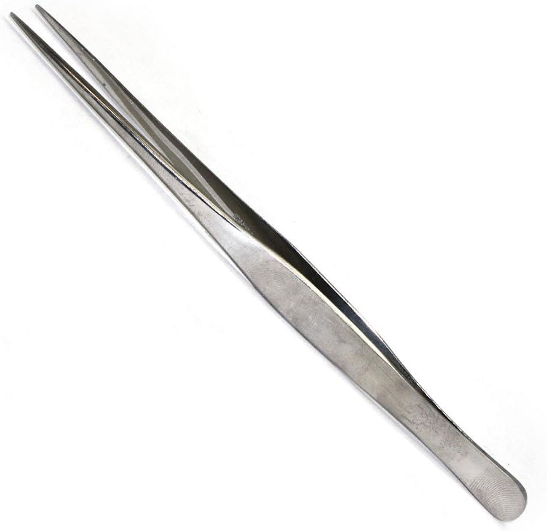 7-Inch Long Stainless Steel Point Tweezer - Walmart.com
