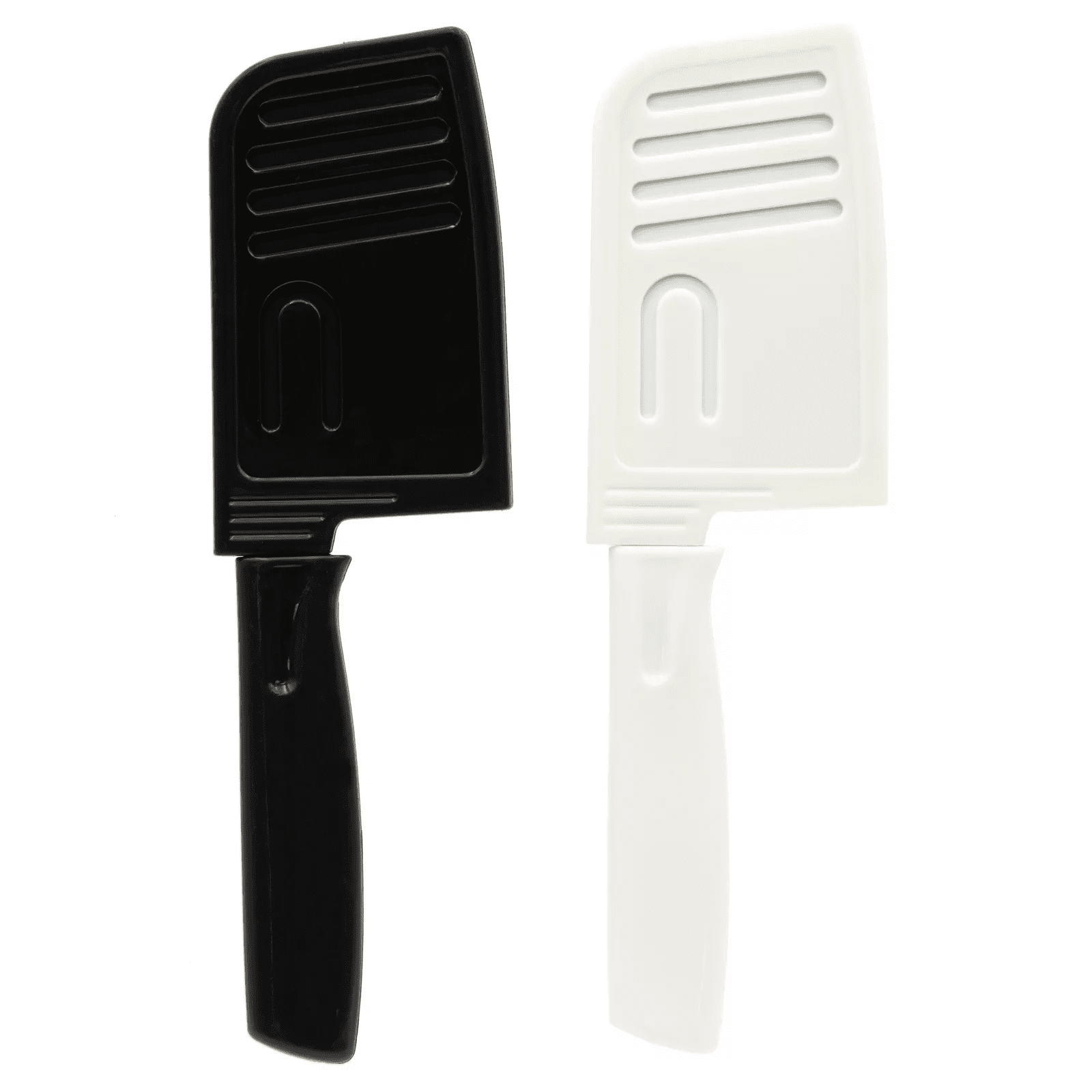 7-Inch Mini Cleaver Prep Knife with Sheath Set in Black/White - Walmart.com