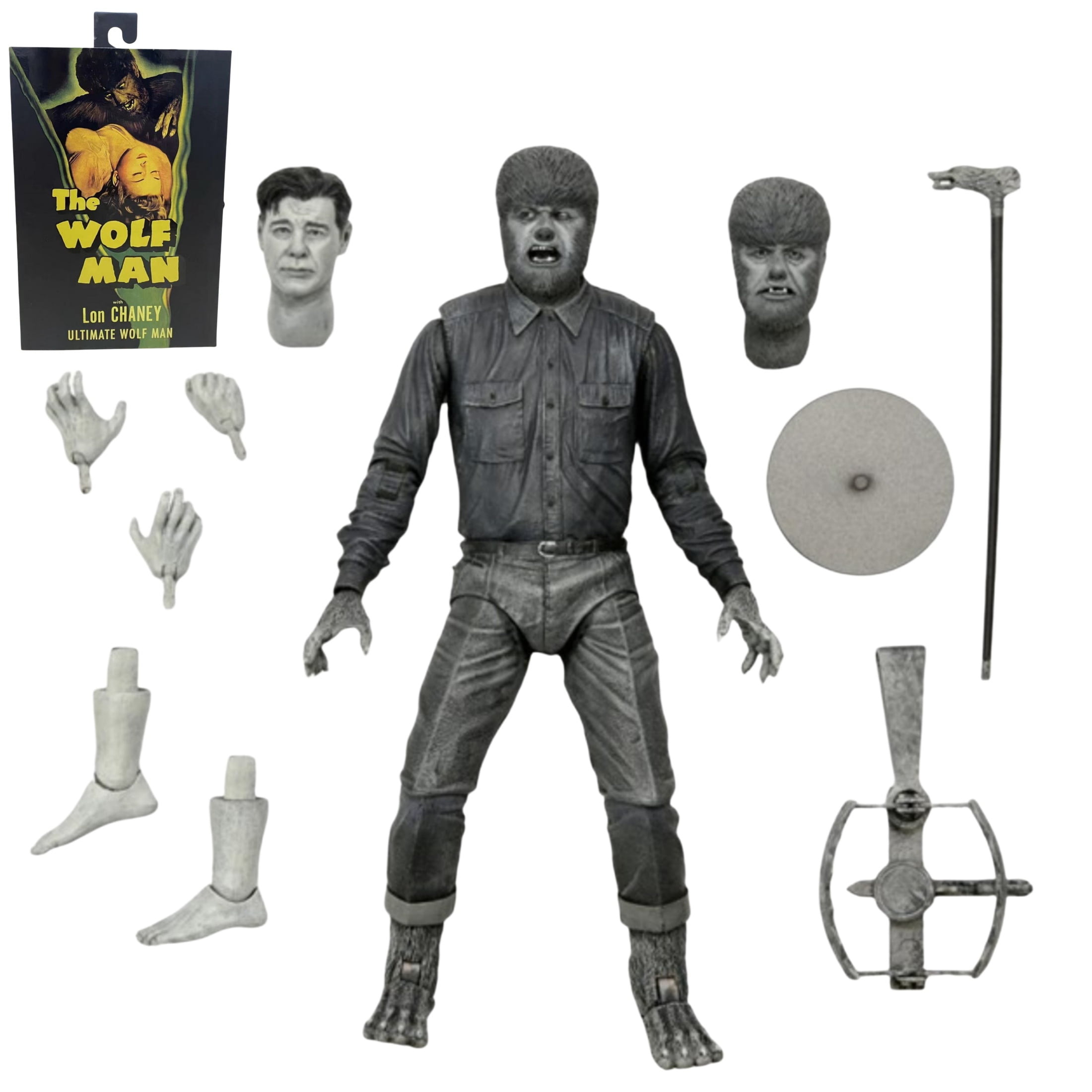 7 - Inch Monochrome - Themed Articulated Mythical Creature Action ...