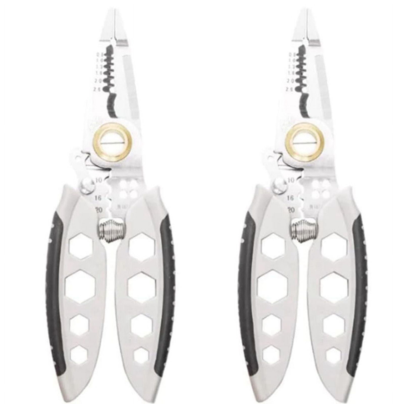 7 Inch Multipurpose Wire Stripper,Heavy Duty Electrical Wire Stripping ...