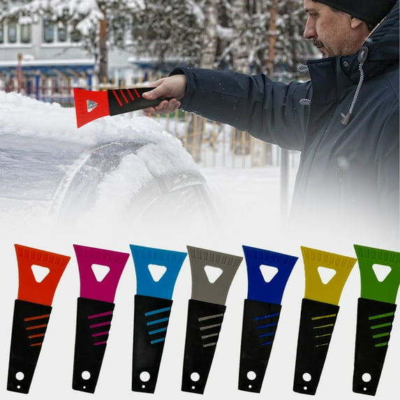 7 Inch Plastic Ice Scraper for Car Windshield Frost Removal Winter SUV ...