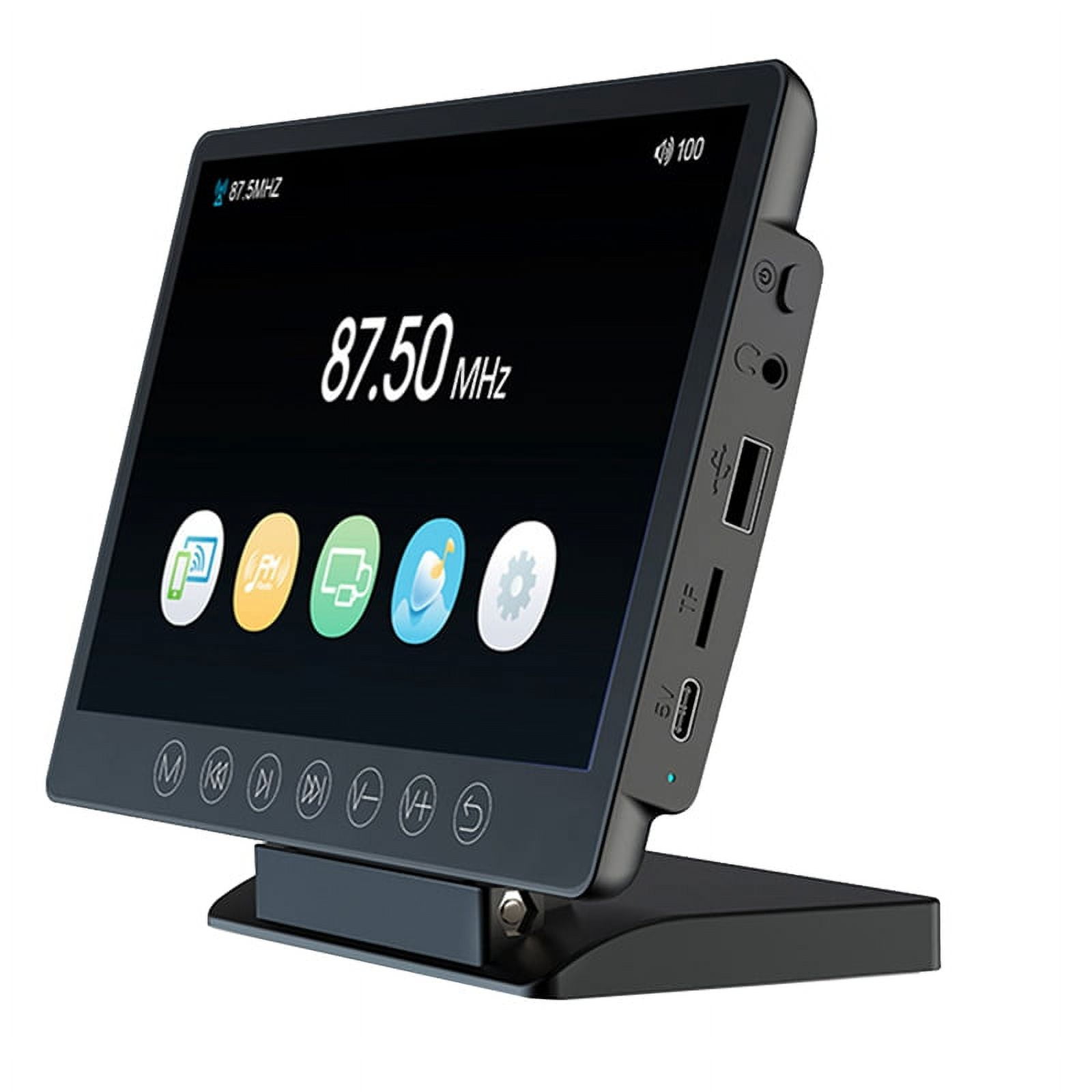 7 Inch Portable Car Video Player LCD Touch Screen Radio Multimedia TV ...