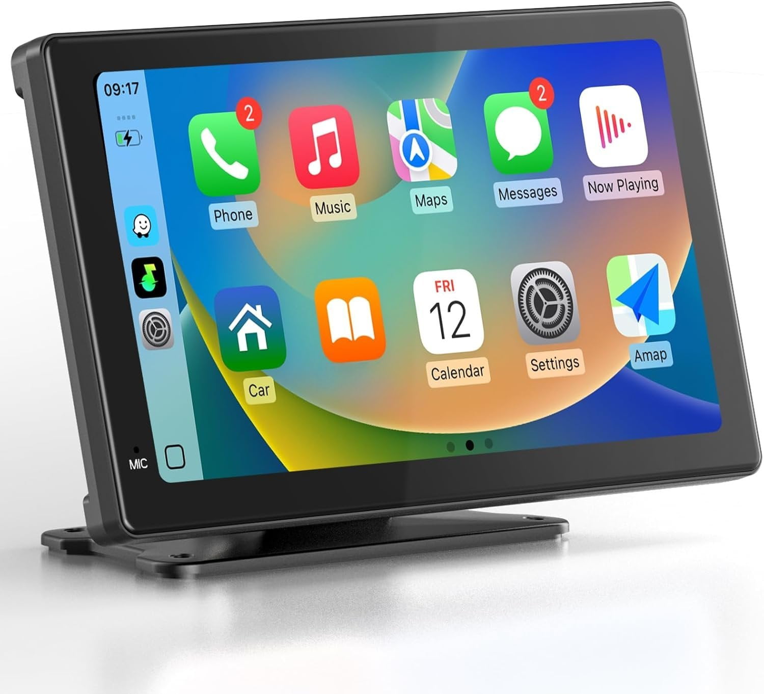 7-Inch Portable Display Stereo, & , 2. Touchscreen, BT 6.0, Dual-Band ...