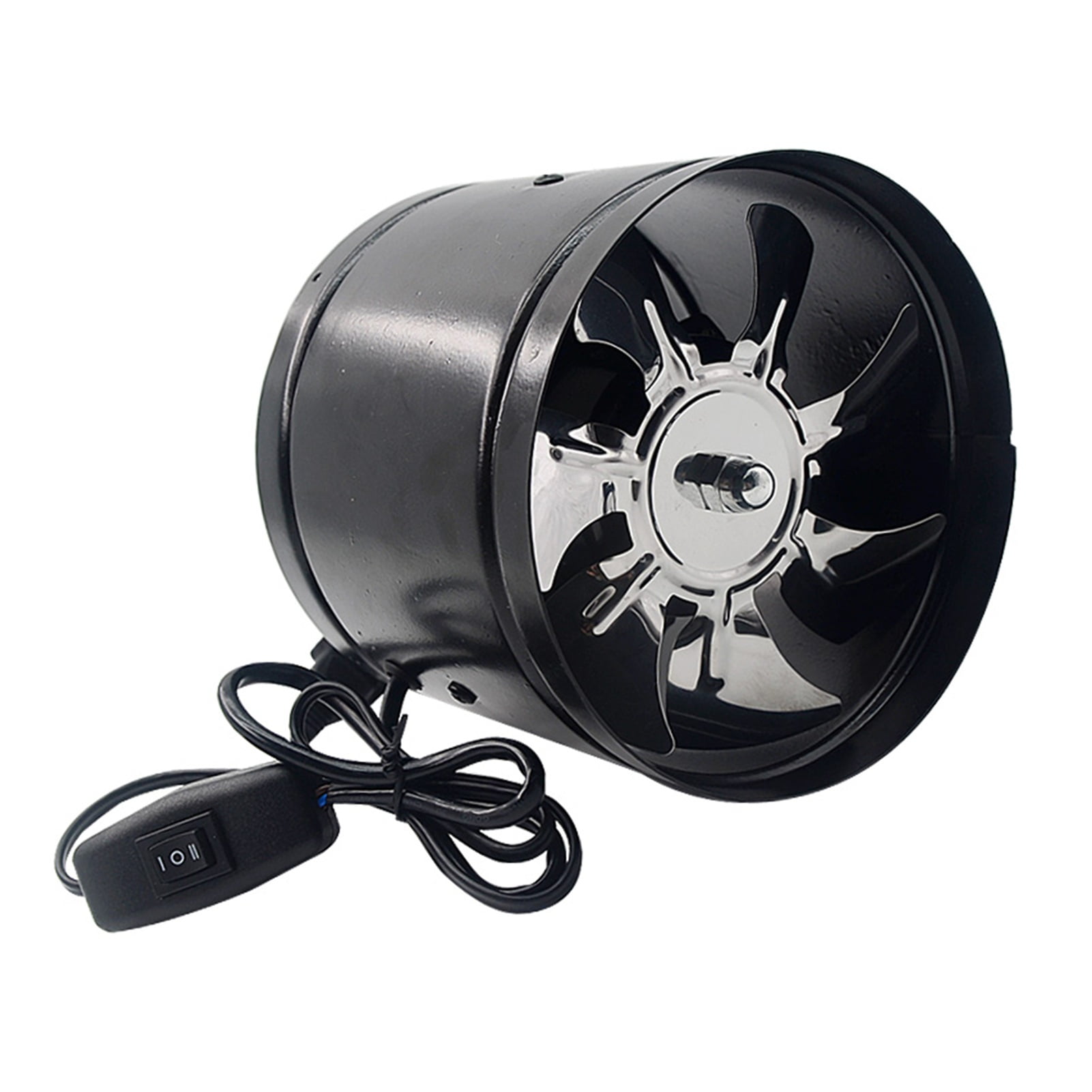 7 inch Powerful Kitchen Toilet Exhaustfan Louver 7" Pipe Exhaust Fan ...