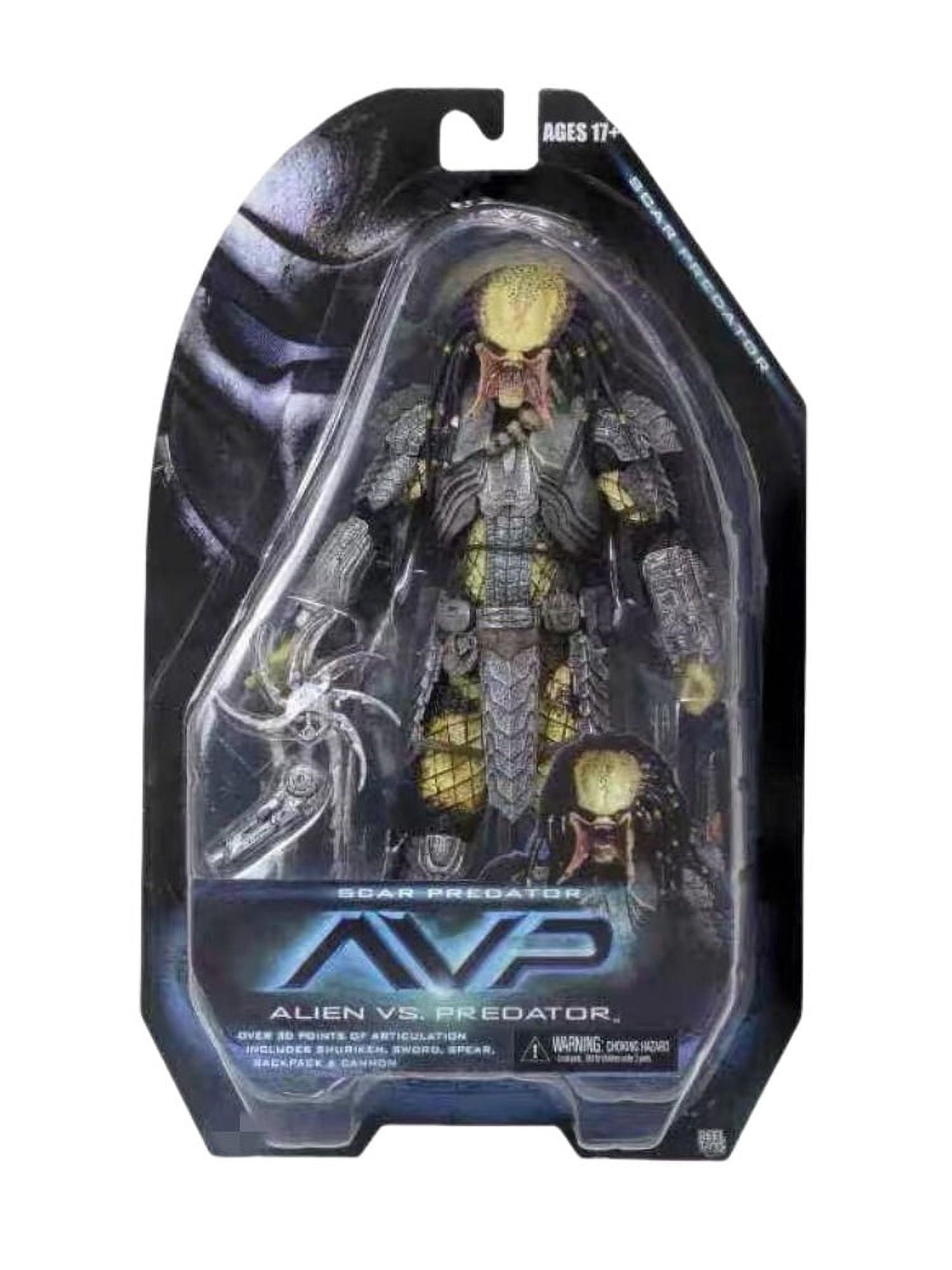 7-Inch Predator Action Figure, Series 14 Scar Predator (Unmasked ...