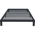 7 Inch Queen Bed Frame No Box Spring Need, Low Profile Metal Platform ...