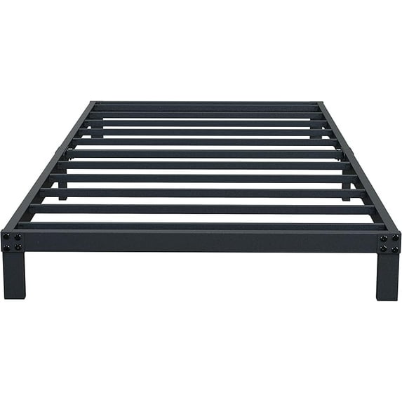 7 Inch Queen Bed Frame No Box Spring Need, Low Profile Metal Platform ...