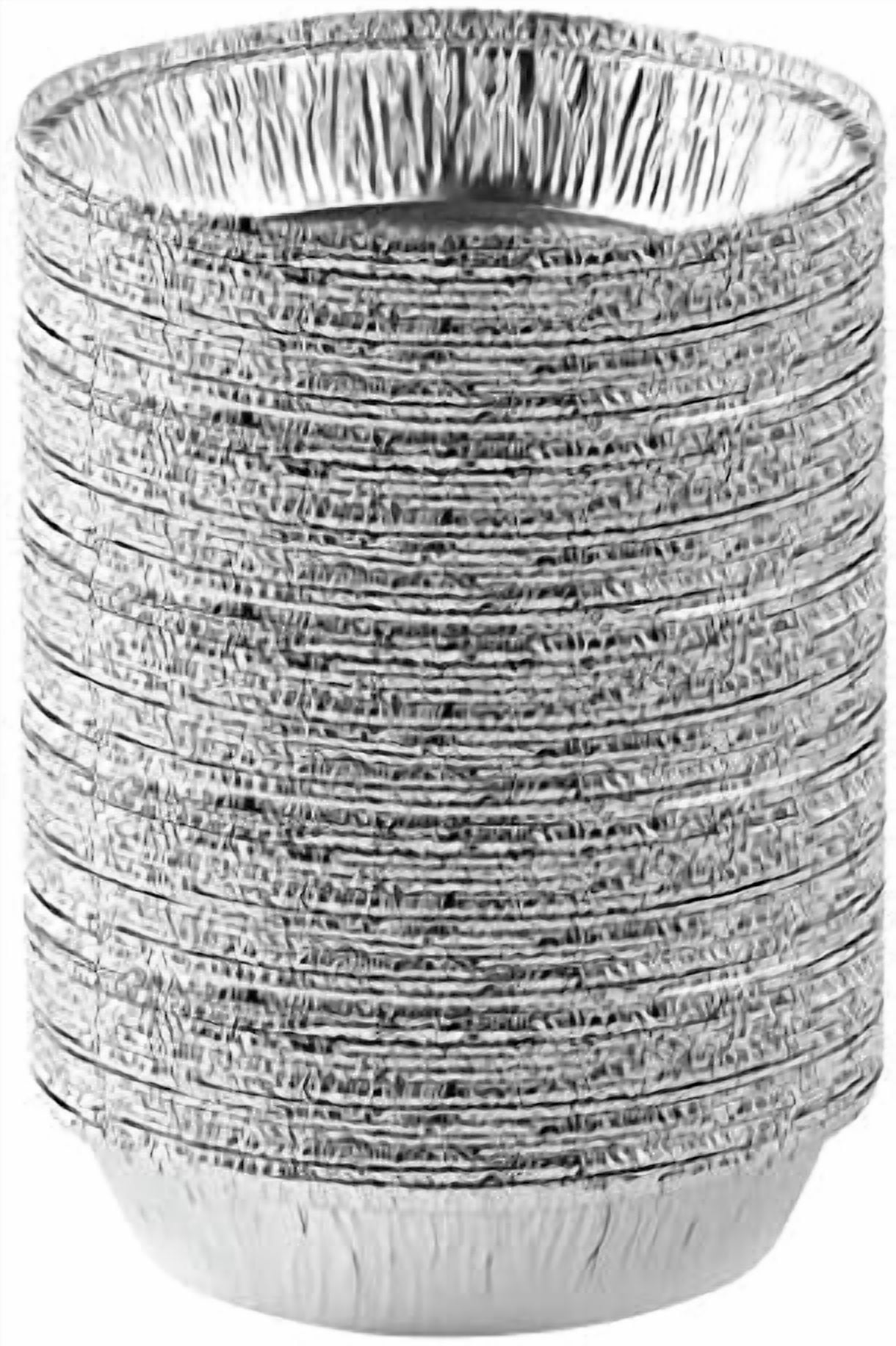 7'' Inch Round Tin Foil Pans Disposable Aluminum, Freezer & Oven Safe ...