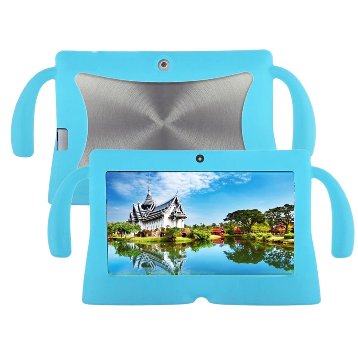 7 Inch Q88 Kids Tablet PC Protector with Silicone Gel Cover Case (Sky ...