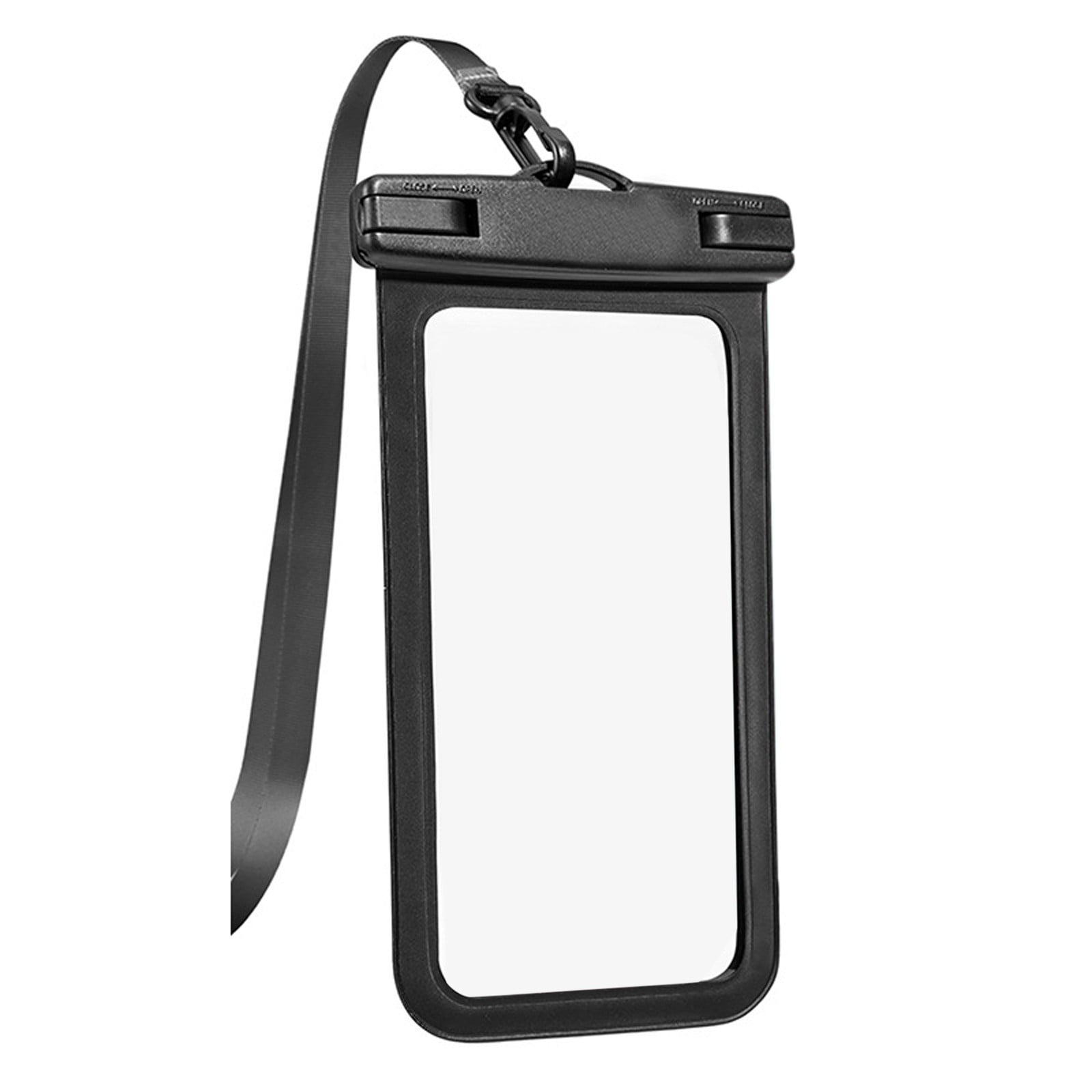 7 - Inch Transparent Waterproof Bag - Border Design, Fingerprint ...