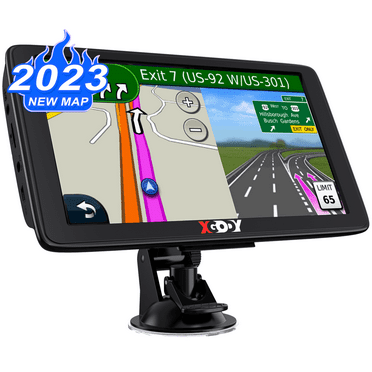 7" Inch Touchscreen GPS Navigation for Car & Truck & RV with Sunshade ...
