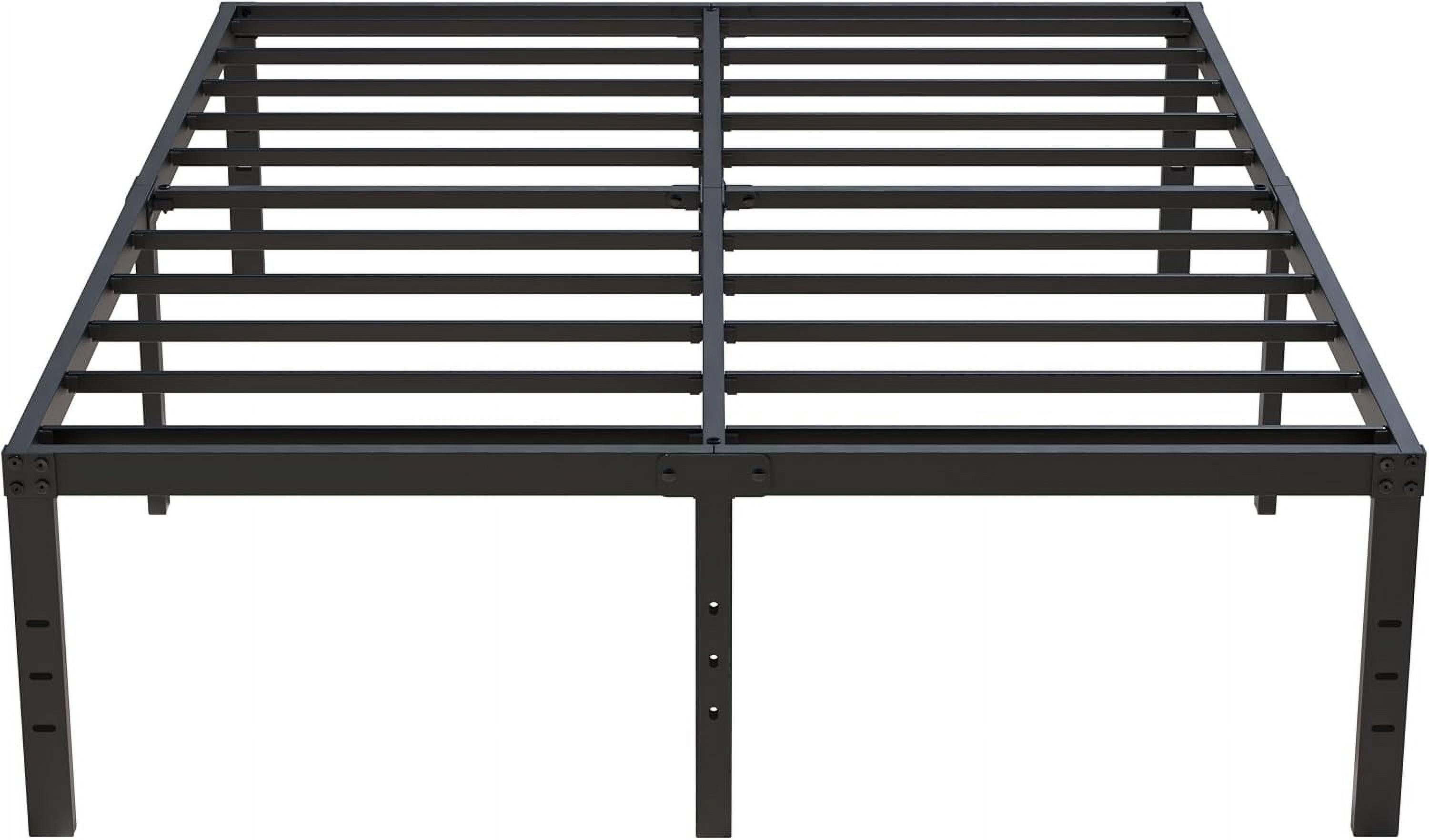 7 Inch Twin Bed Frames No Box Spring Need, Low Profile Metal Platform ...