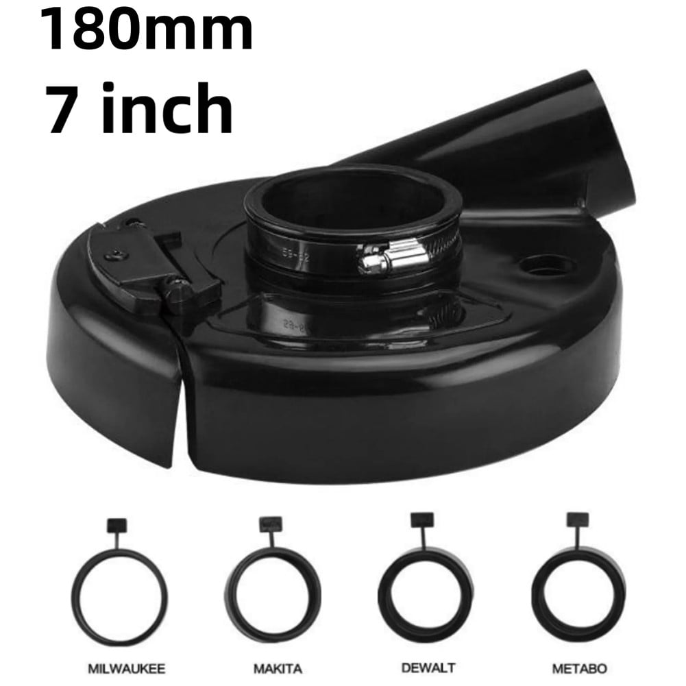 7 Inch Vacuum Dust Shroud Grinding Cover for Angle Hand Grind Grinder ...