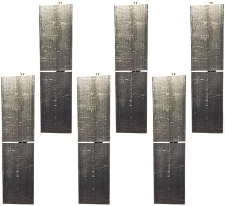 7” Inch Weldable Rectangle Hinges – Heavy Duty Gate Hinges – Weld On ...