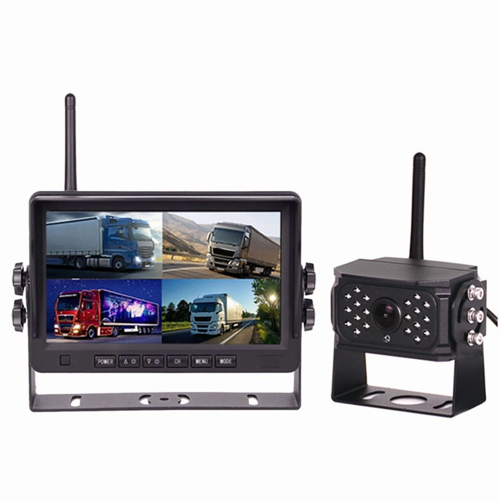 7 Inch Wireless RV Backup Camera System, 7 Inch IPS Display and 1 Rear ...