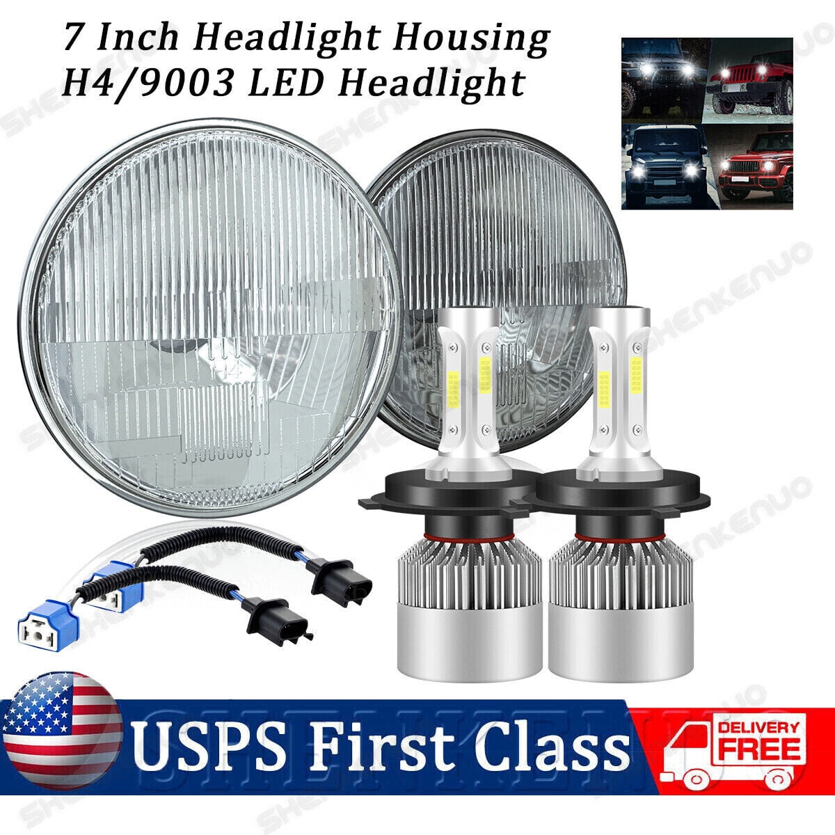 Round Headlight Conversion