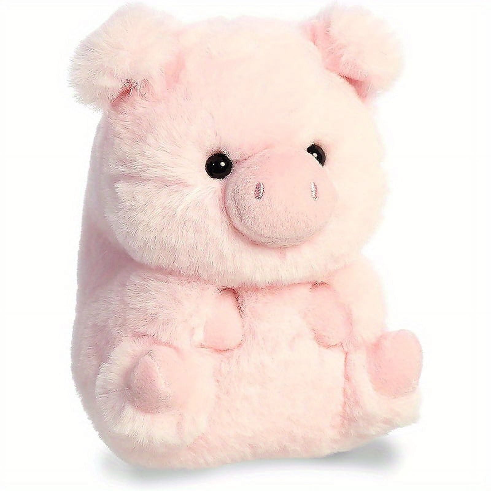 7 Inches Pink Pig Stuffed Animals Plush, Cute Plushies for Animal ...