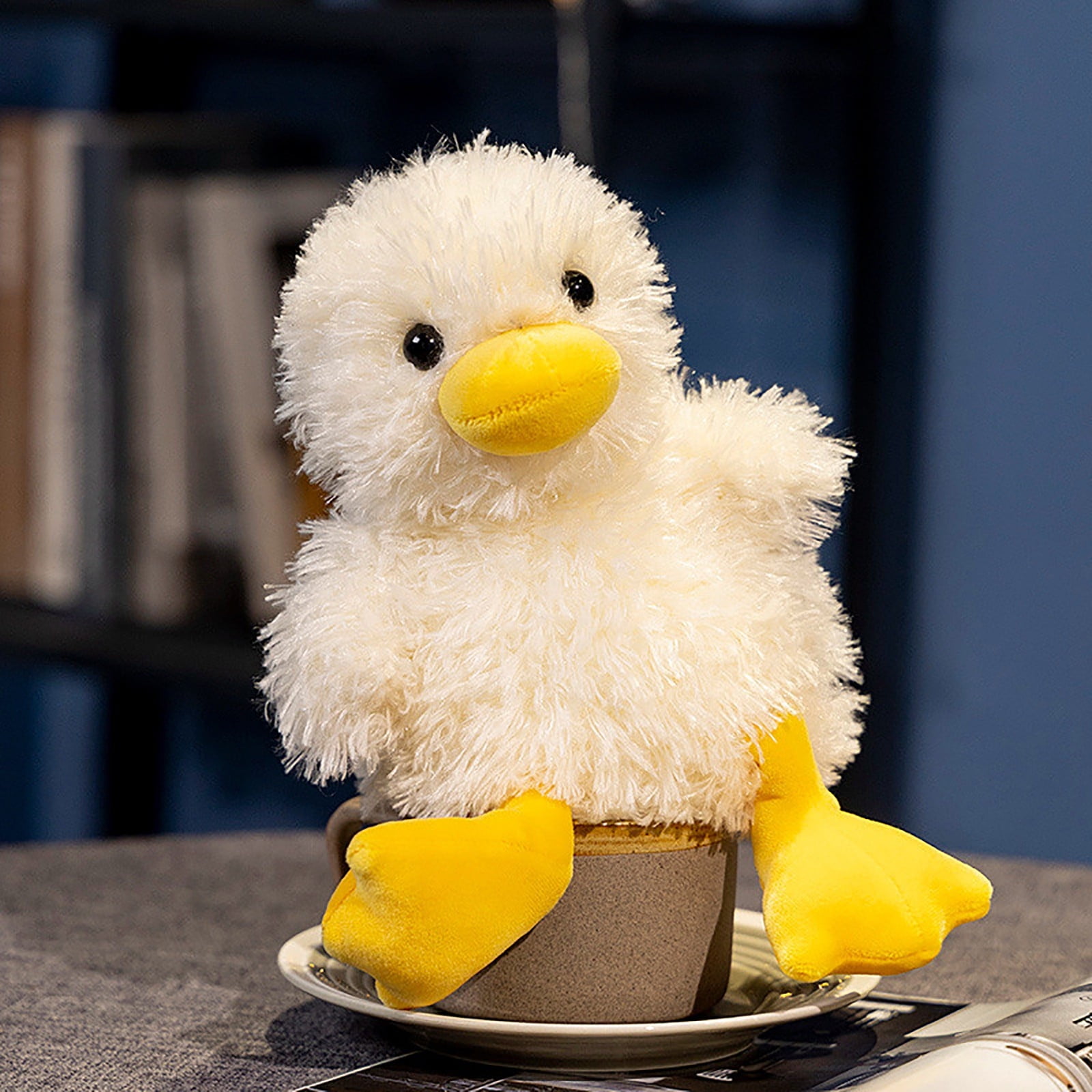 7" Jellycat Duck Stuffed Animal, Emotional Comfort Toys for Kids ...