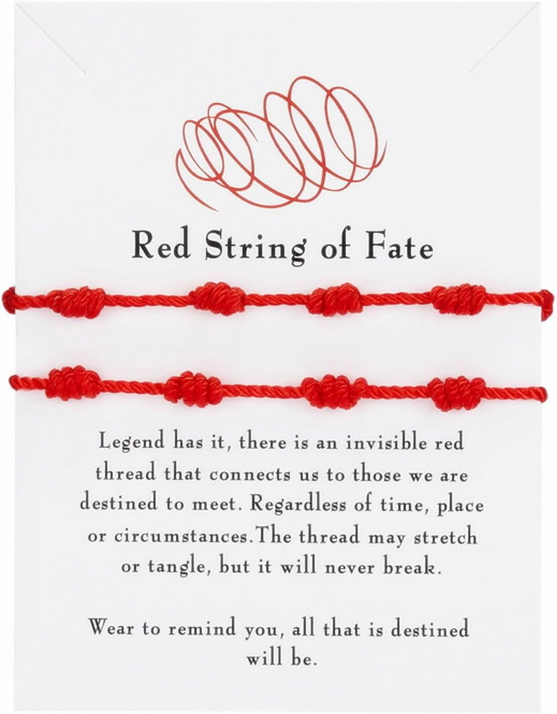7 Knot Protection String Bracelets Handmade Good Luck Tibetan Amulet ...