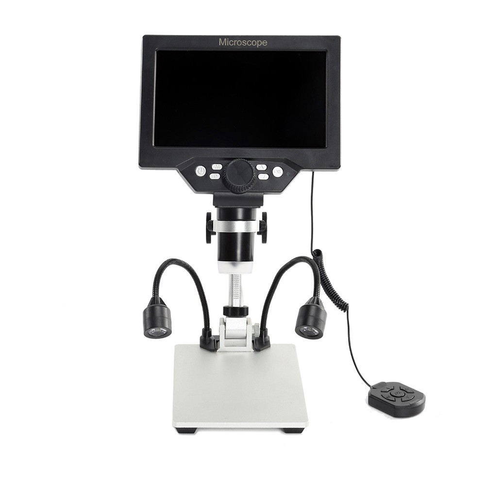 7” LCD Digital Microscope Magnifier Soldering Microscope for Electronic ...