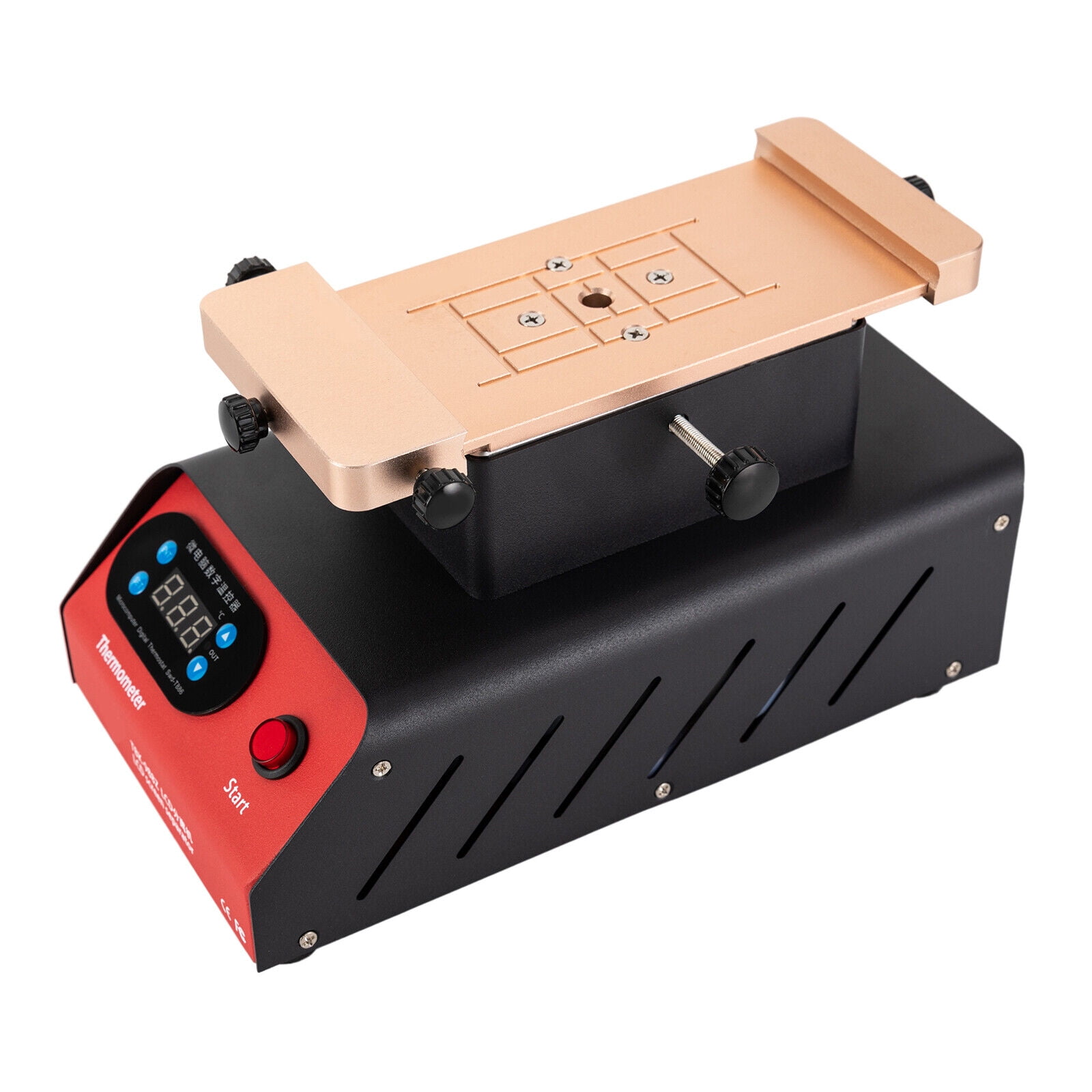 7" LCD Glass Screen Plate Separator Machine Built-in Vacuum Pump Phone ...