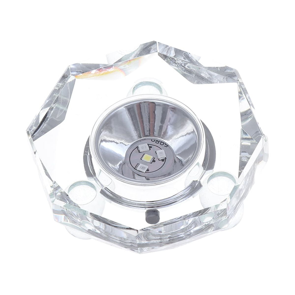 7 LED Colored lights Illuminated Crystal Display Stand Base for ...