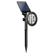 Moonrays 91588 Solar Powered White LED Decorative Jar Light, 6/Tray ...