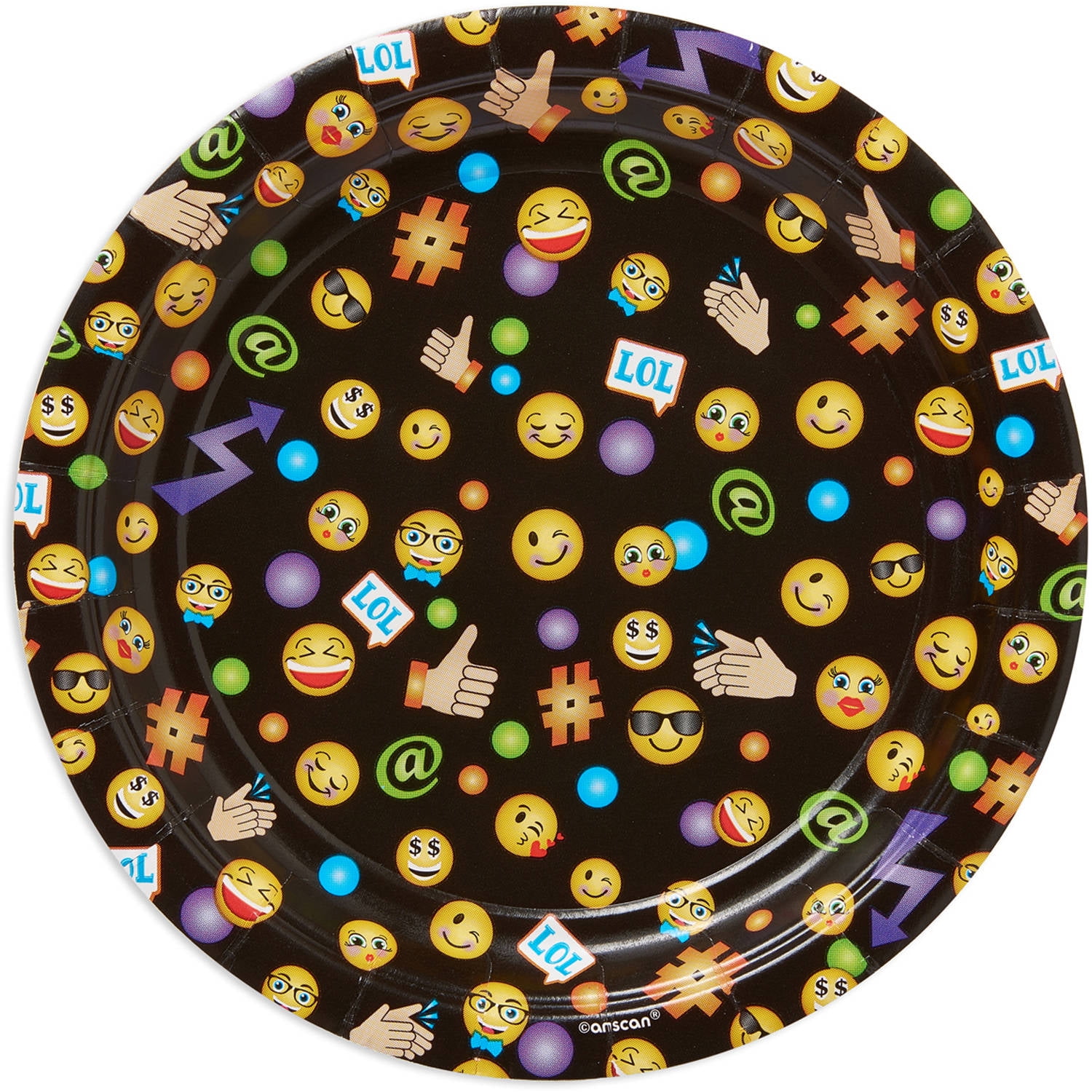 7" LOL Round Paper Party Plate, 8ct - Walmart.com