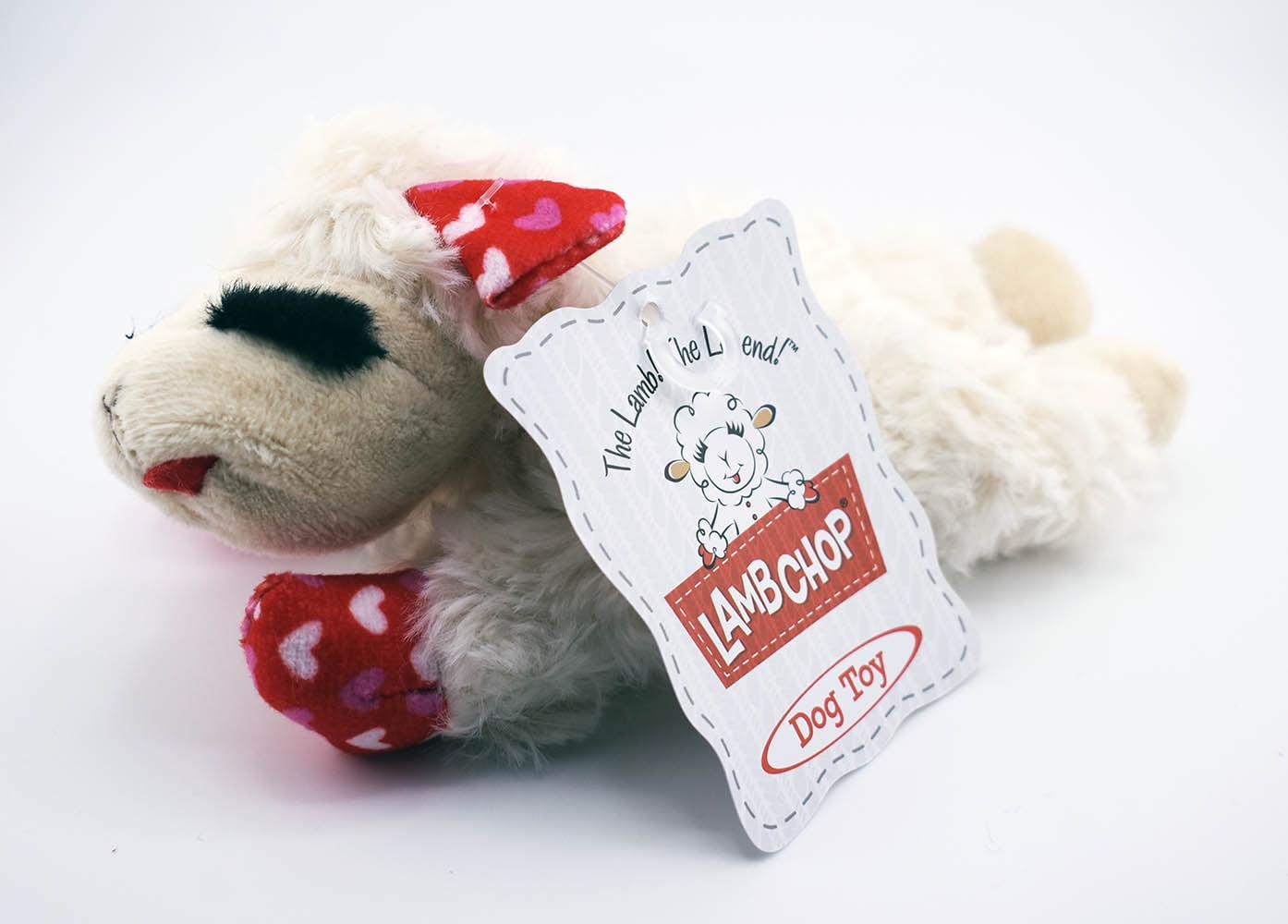 Multipet 7" Lamb Chop Dog Toy, Squeaky, Soft Plush - Walmart.com