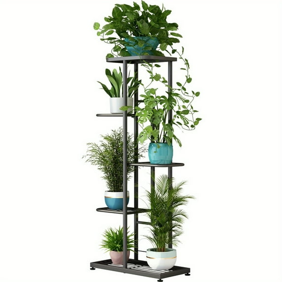7-Layer 6-Pot Metal Plant Stand (42-Inch High) - Multi-Layer Design for ...