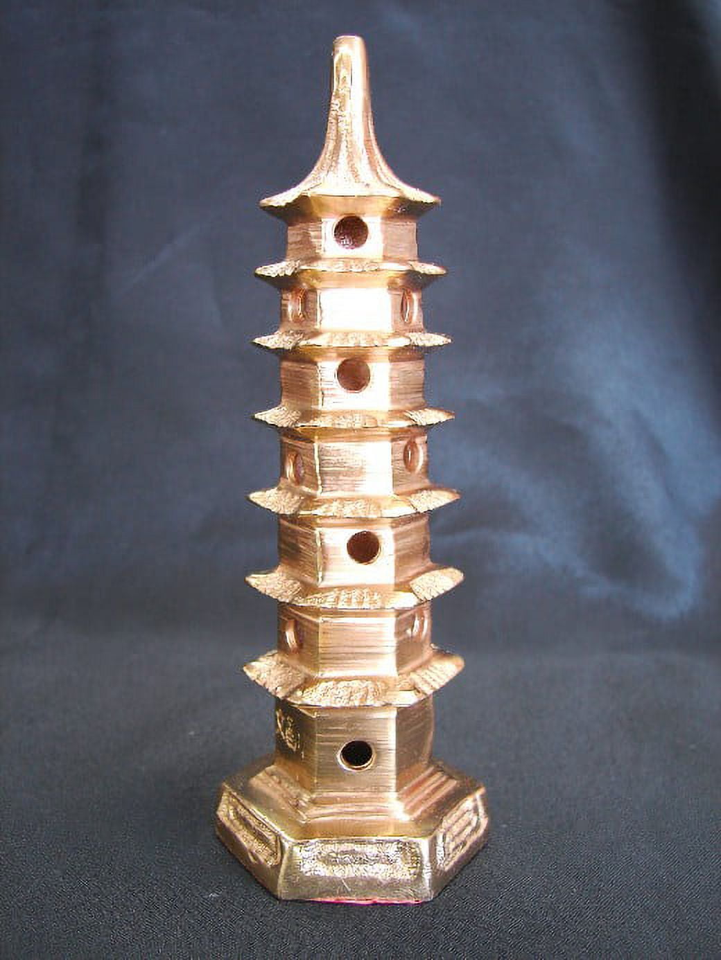 7 Level Pagoda, Metal Copper Pagoda - Walmart.com