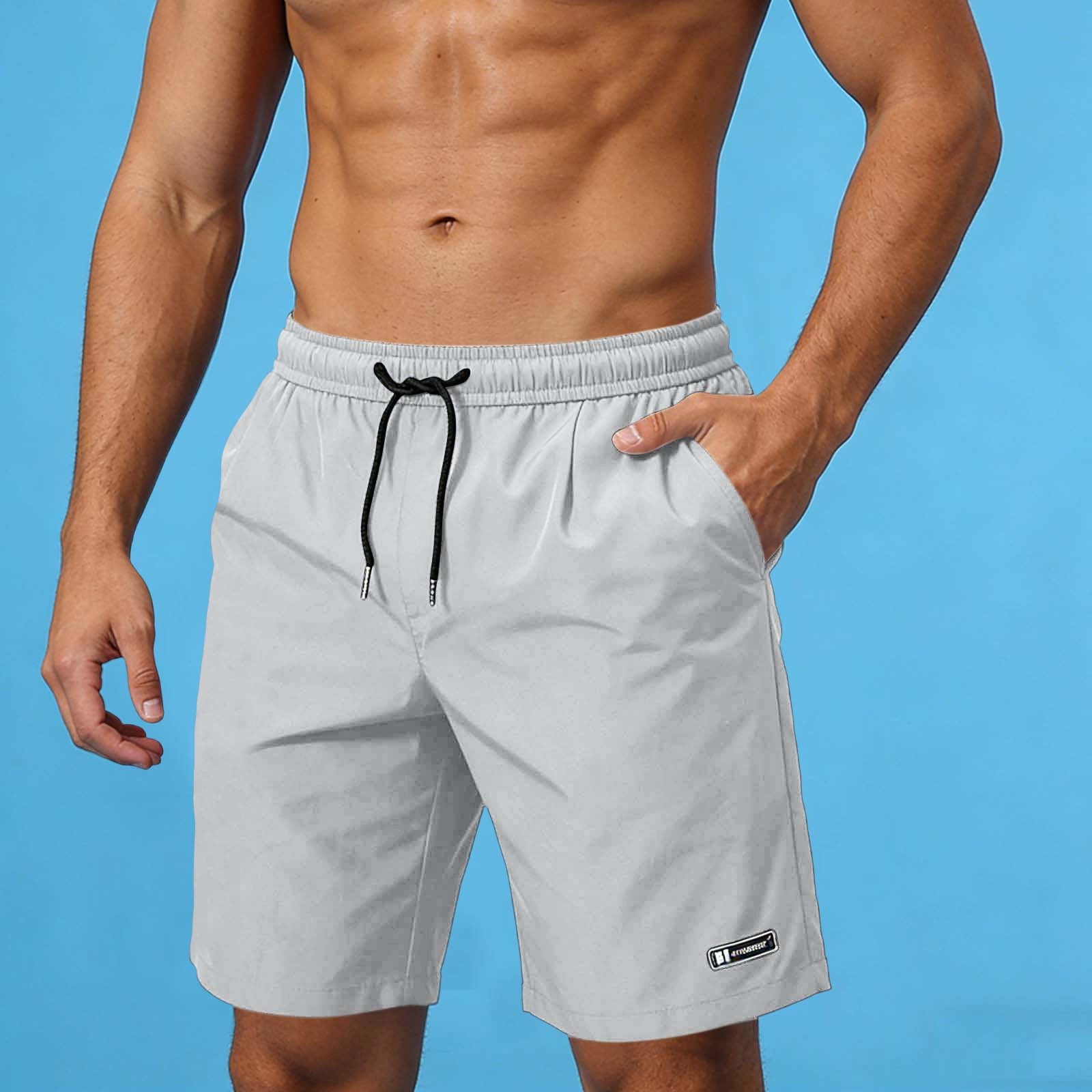 Men's Swim Trunks Quick Dry Bathing Suit Swimming Board Shorts Beach ...