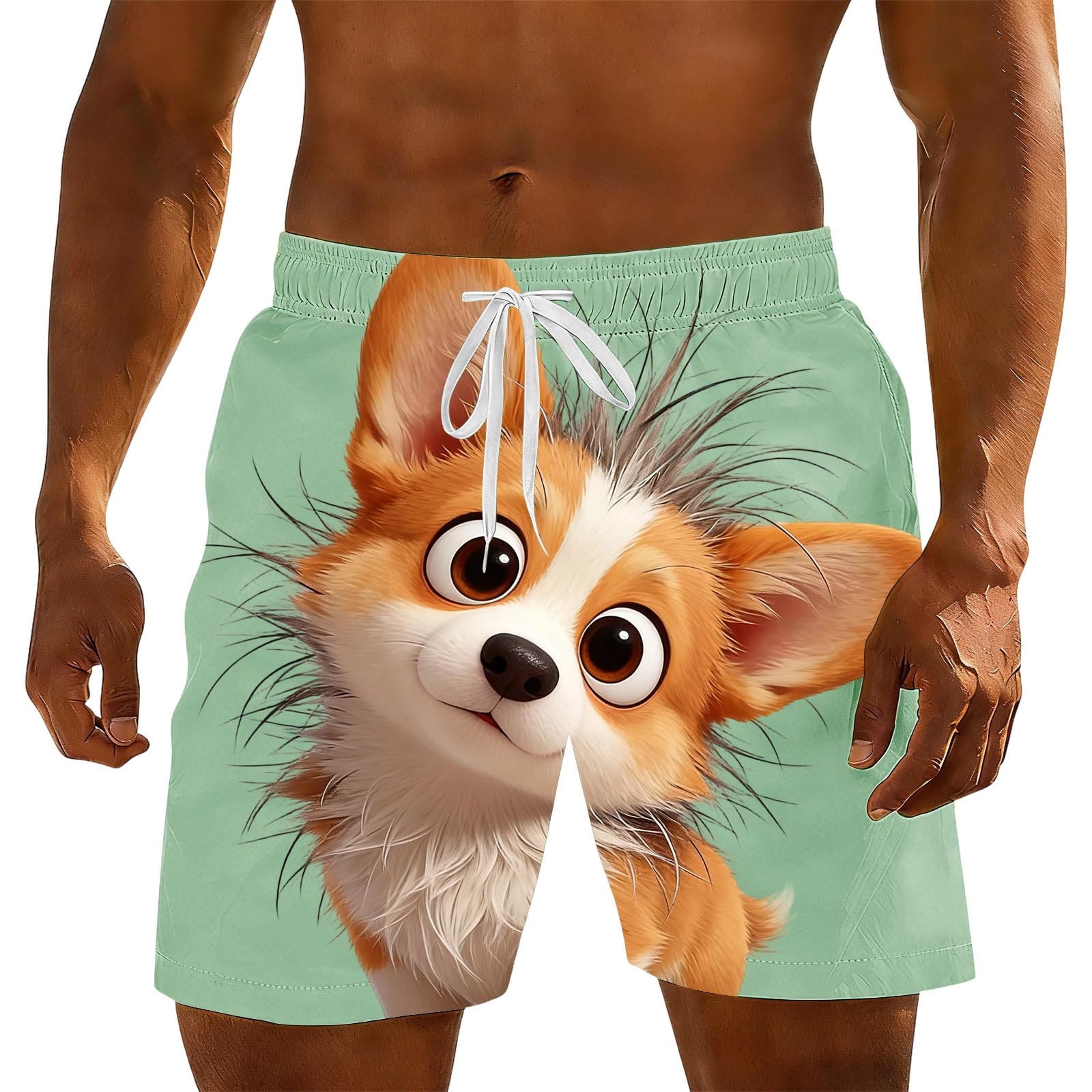 7" Men's Board Shorts Swimwear No Mesh Lining - Swim Trunks Surf Shorts ...