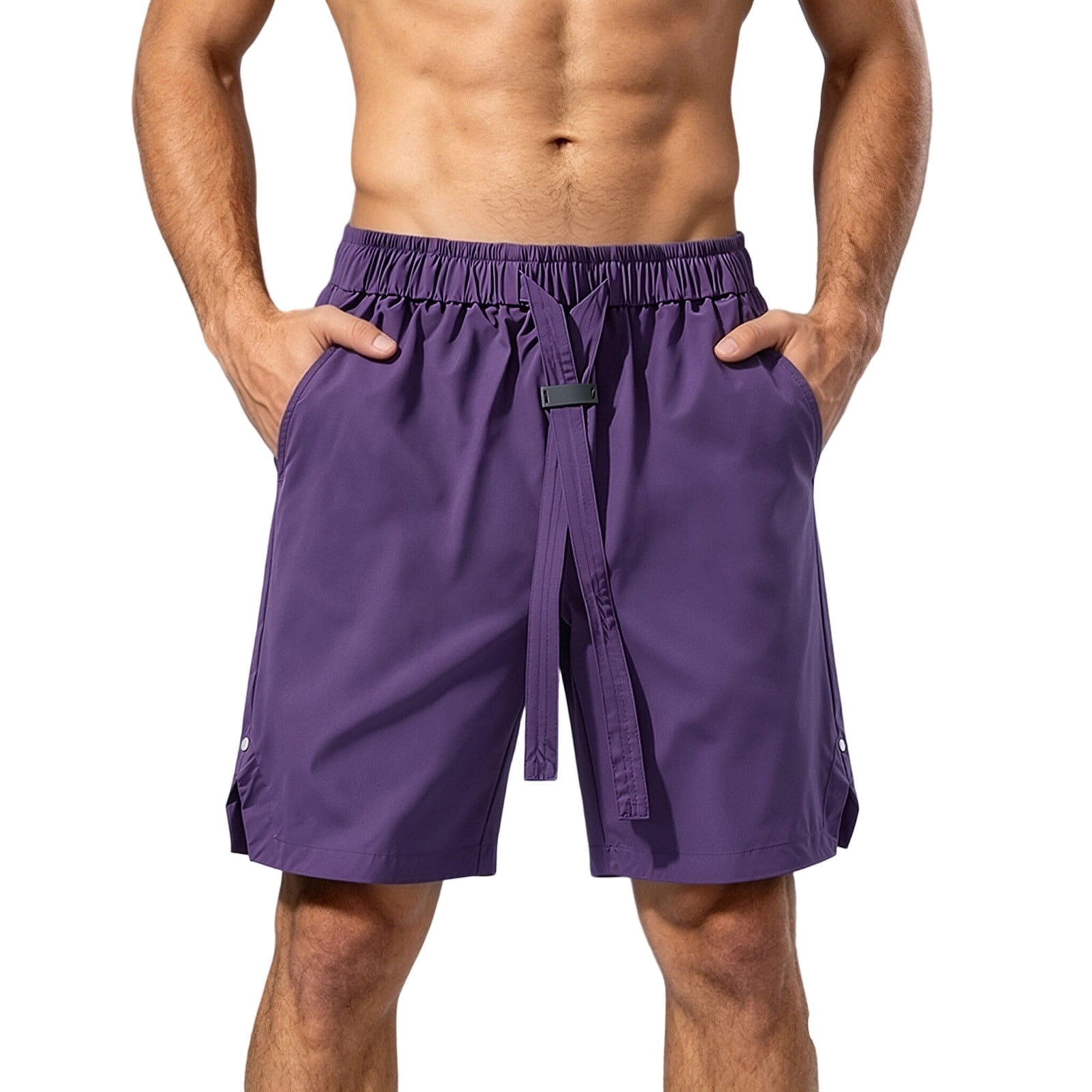 7" Men's Board Shorts Swimwear No Mesh Lining - Swim Trunks Surf Shorts ...