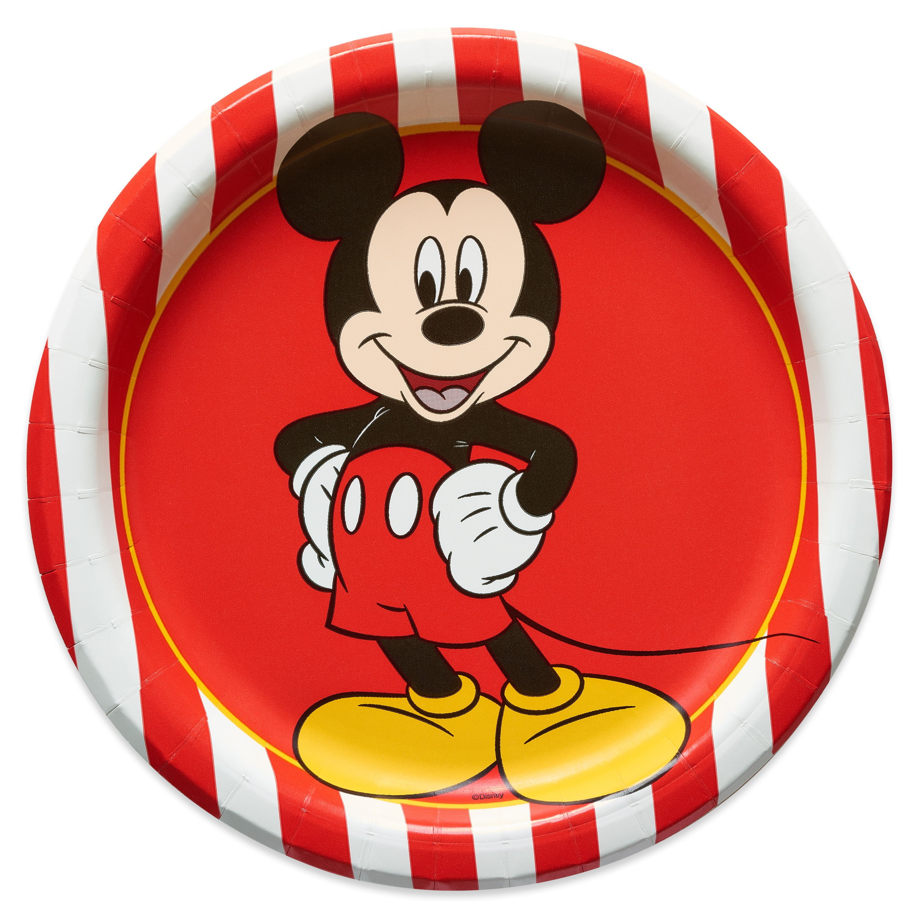 7" Mickey Mouse Paper Party Plates, 8ct - Walmart.com