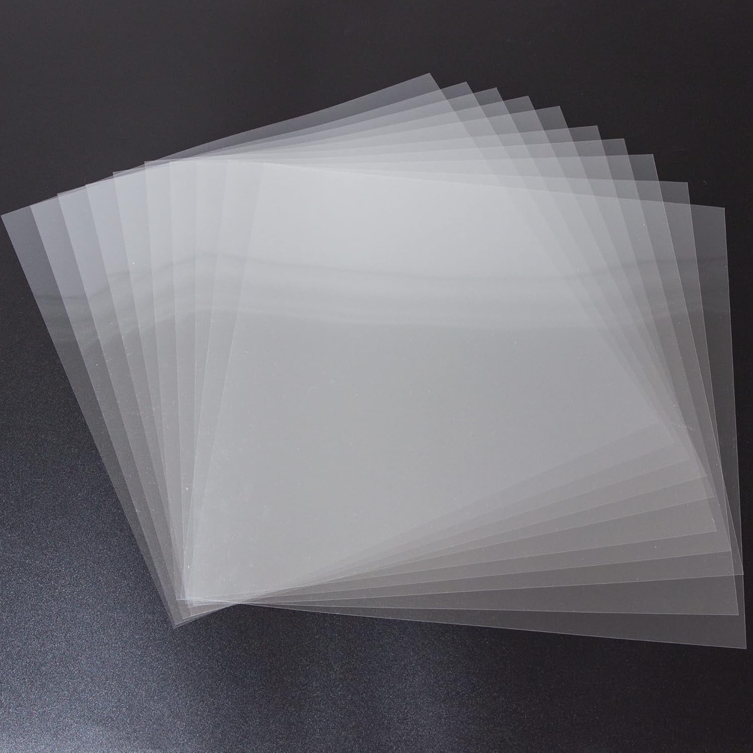 7 Mil Blank Mylar Stencil Sheet (10Pcs),12 x 12 Inch Clear Plastic ...