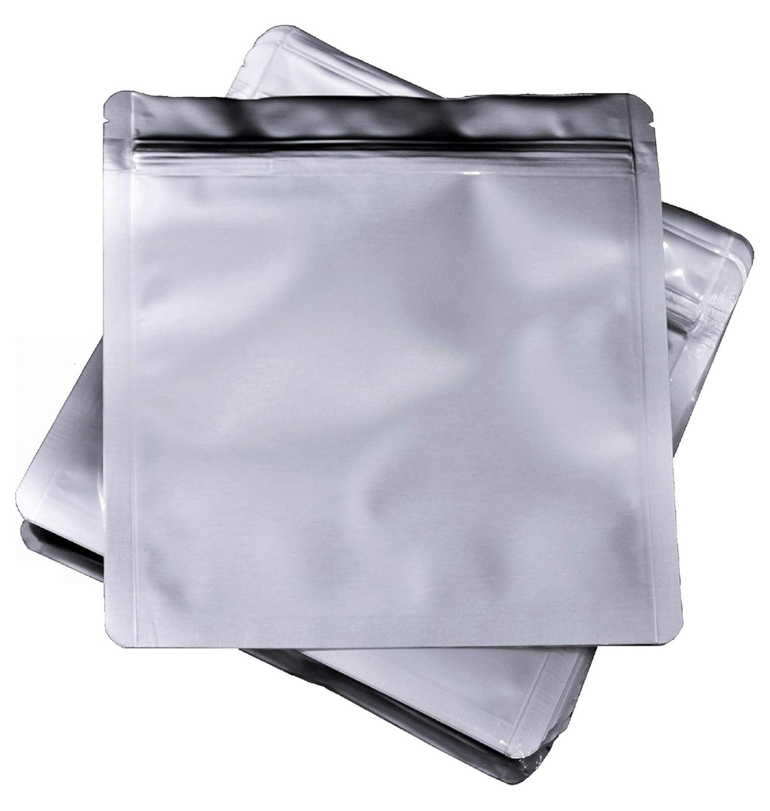 7 Mil Zip Lock Mylar Bags (50, 1 Quart 8.3 x 8.3 Inch) - Walmart.com