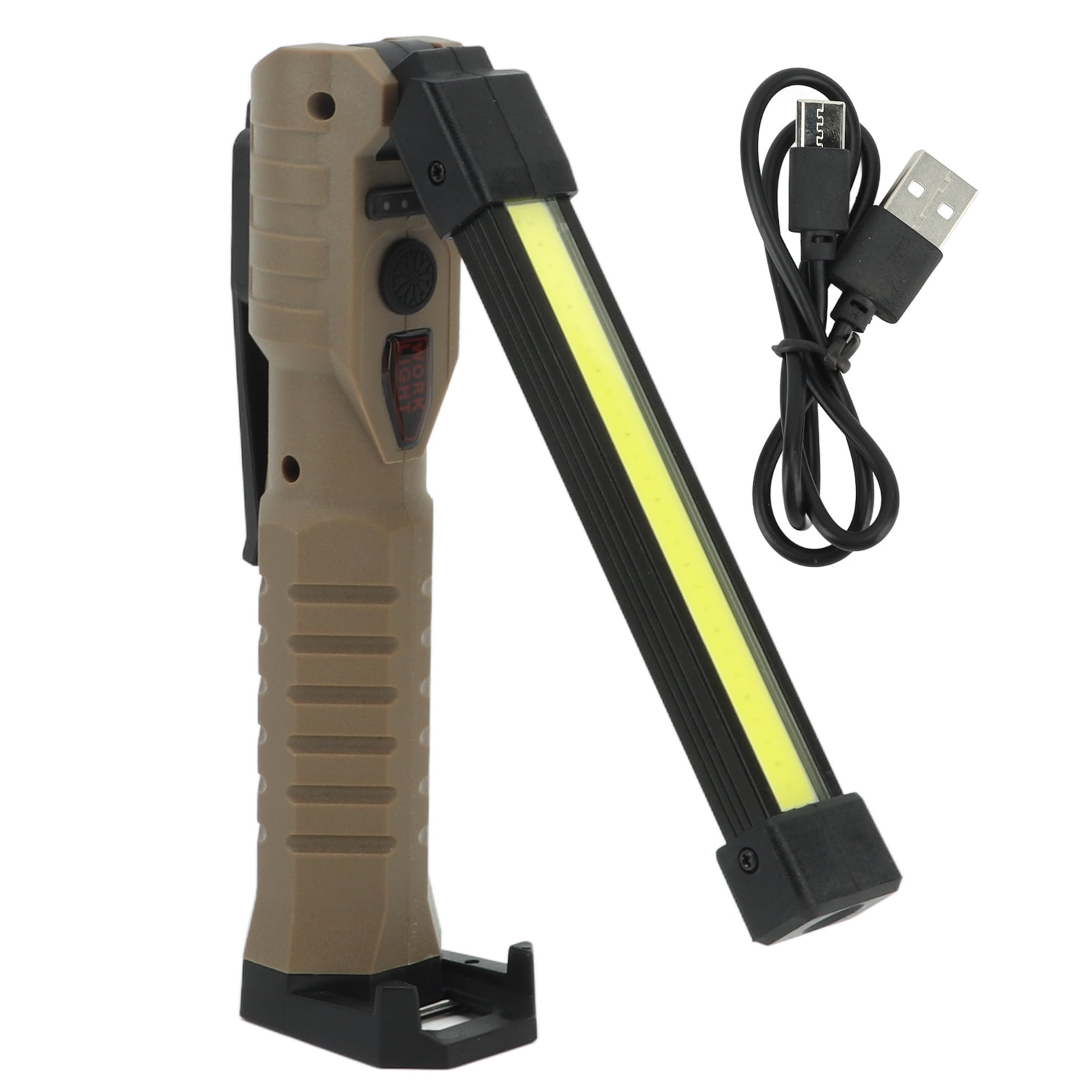 7 Modes Folding LED COB Work Light Type C Foldable Magnetic Emergency ...
